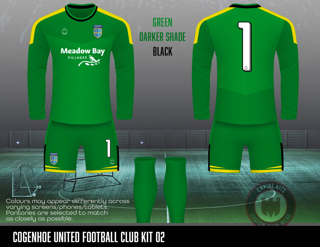 Cogenhoe United Football Club - Away GK kits – empirekits