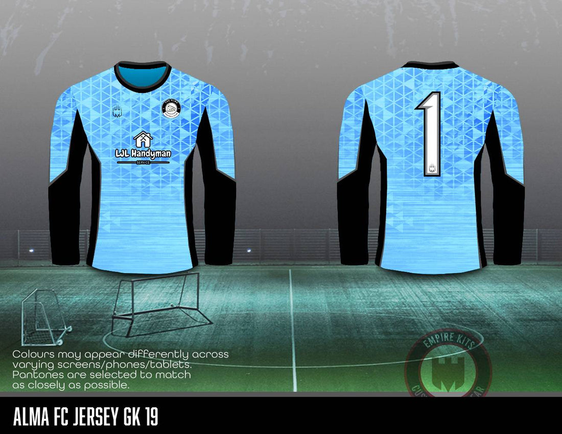 Alma Fc - Jersey GK blue – empirekits
