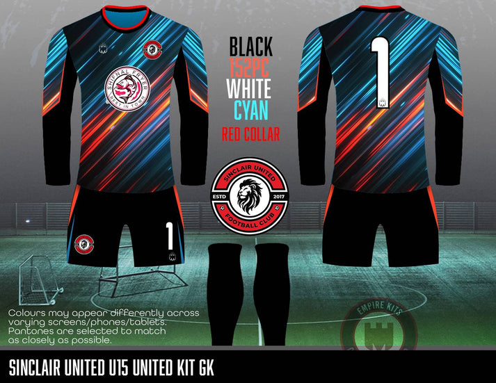 Sinclair United FC - GK Kit (U15 United) – empirekits