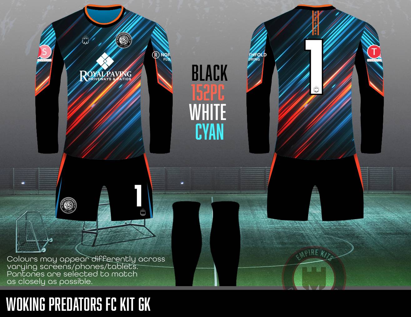 Woking Predators FC - GK kits – empirekits