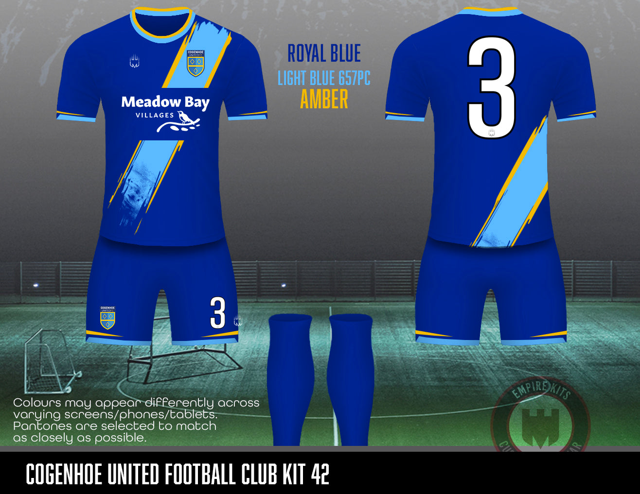 Cogenhoe United Football Club - Home kits – empirekits