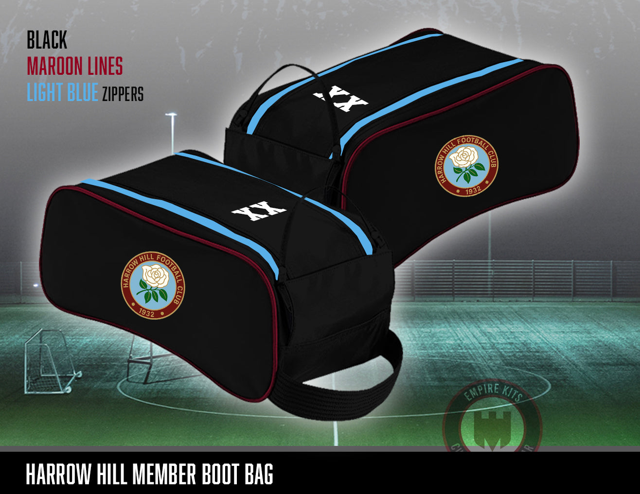 Harrow hill - Boot Bag (black) – empirekits