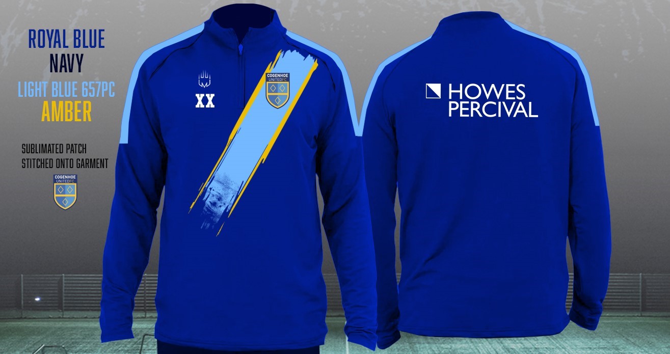 Cogenhoe United Football Club 1/4 Zip Tracksuit Top's – empirekits