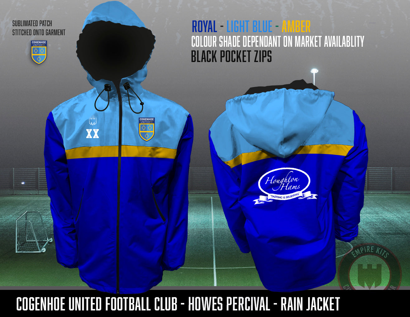 Cogenhoe United Football Club - Rain Jackets – empirekits