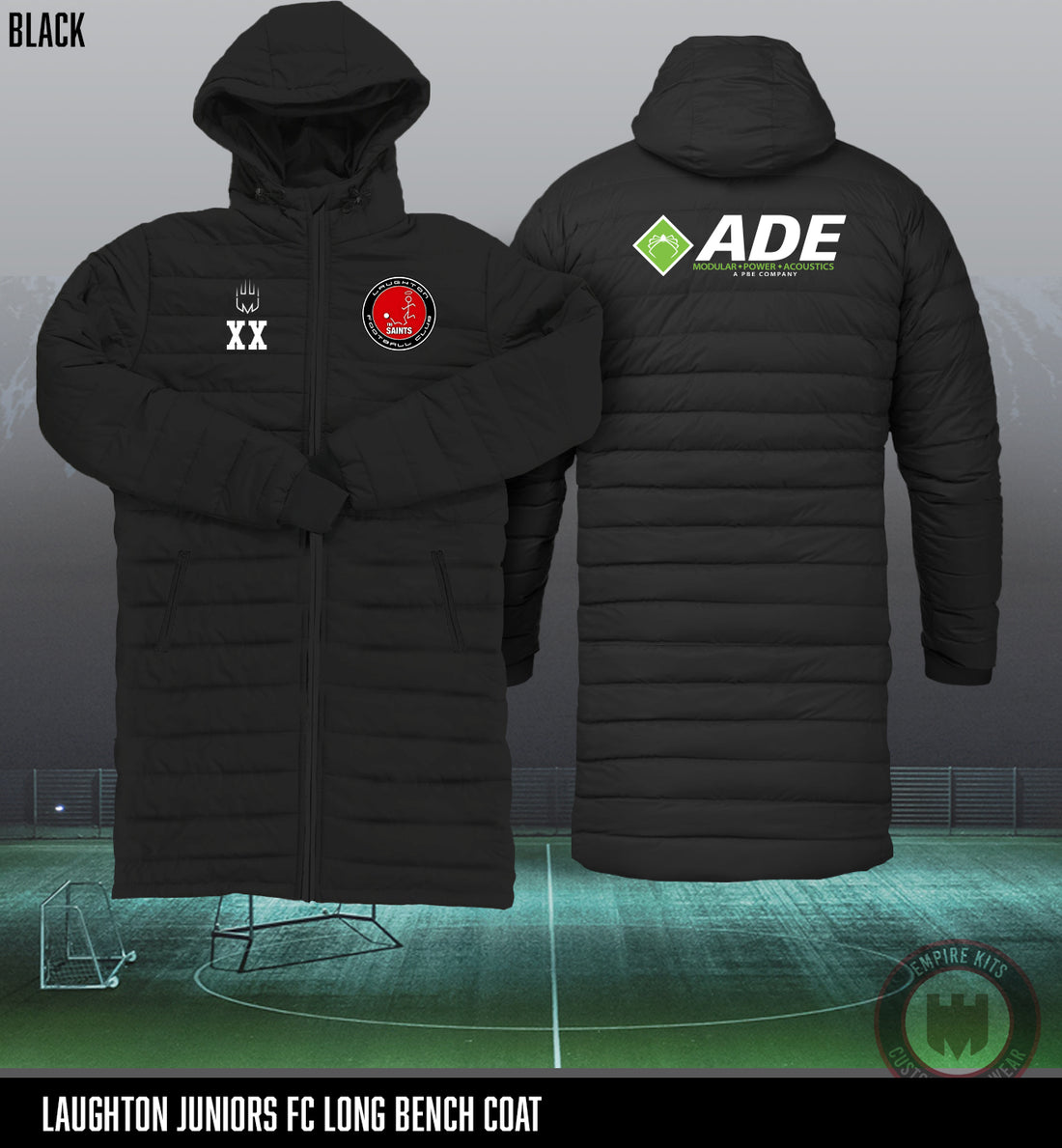 Laughton FC - Long Bench Coat – empirekits