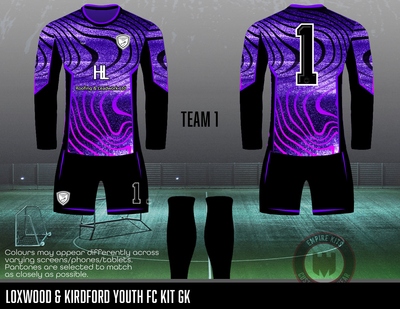 Loxwood & Kirdford Youth FC - GK Kit (U7 Comets) – empirekits