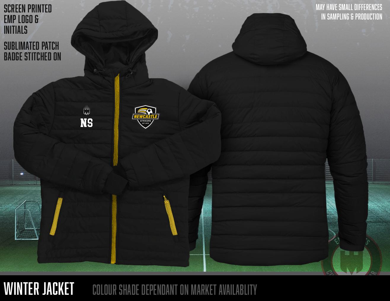 Newcastle Striker FC - Winter Coat – empirekits