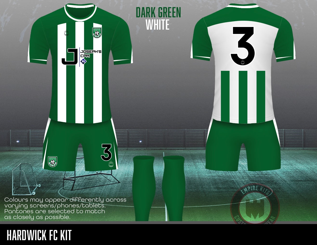 Hardwick FC - Outfield Kit U11’s – empirekits