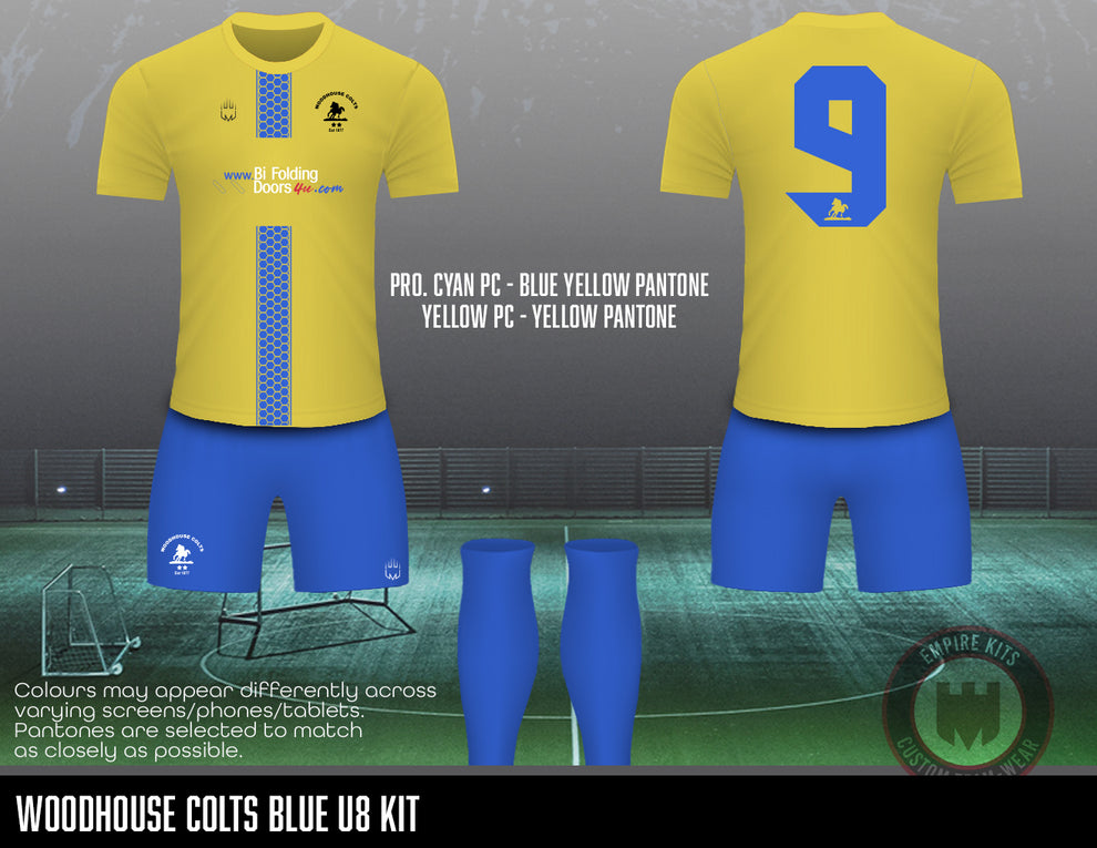 Woodhouse Colts Blue U8 - REPLACEMENT KIT – empirekits